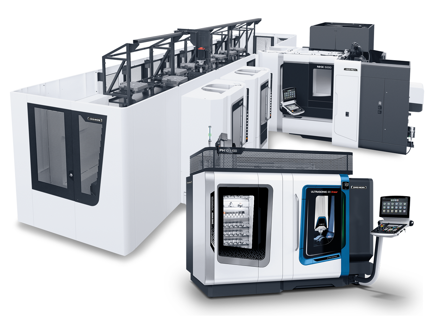 Linear Storage System - Linear storage automation system - DMG MORI