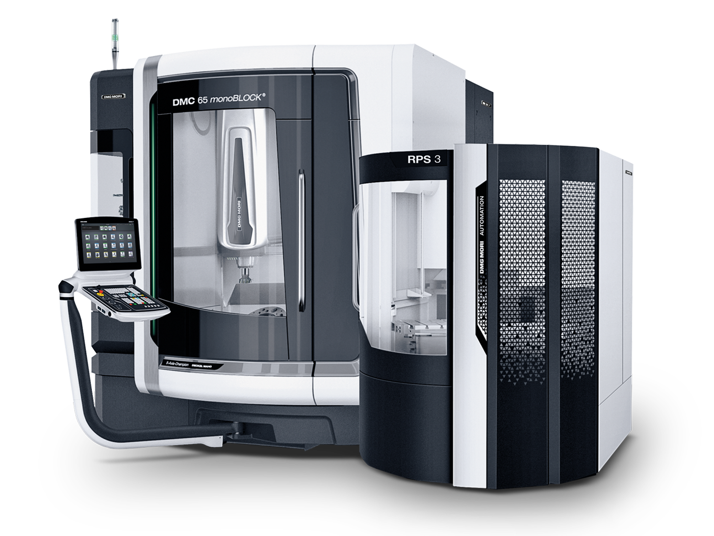 RPS monoBLOCK - Round storage automation system - DMG MORI