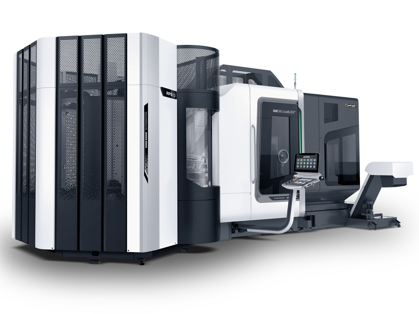 RPS duoBLOCK - Round storage automation system - DMG MORI