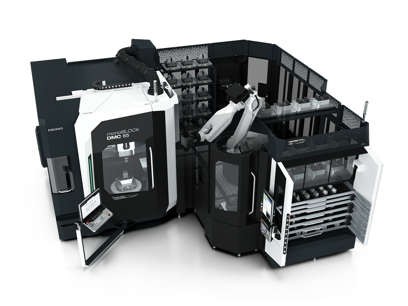 MATRIS WPH - Robot automation system by DMG MORI - DMG MORI