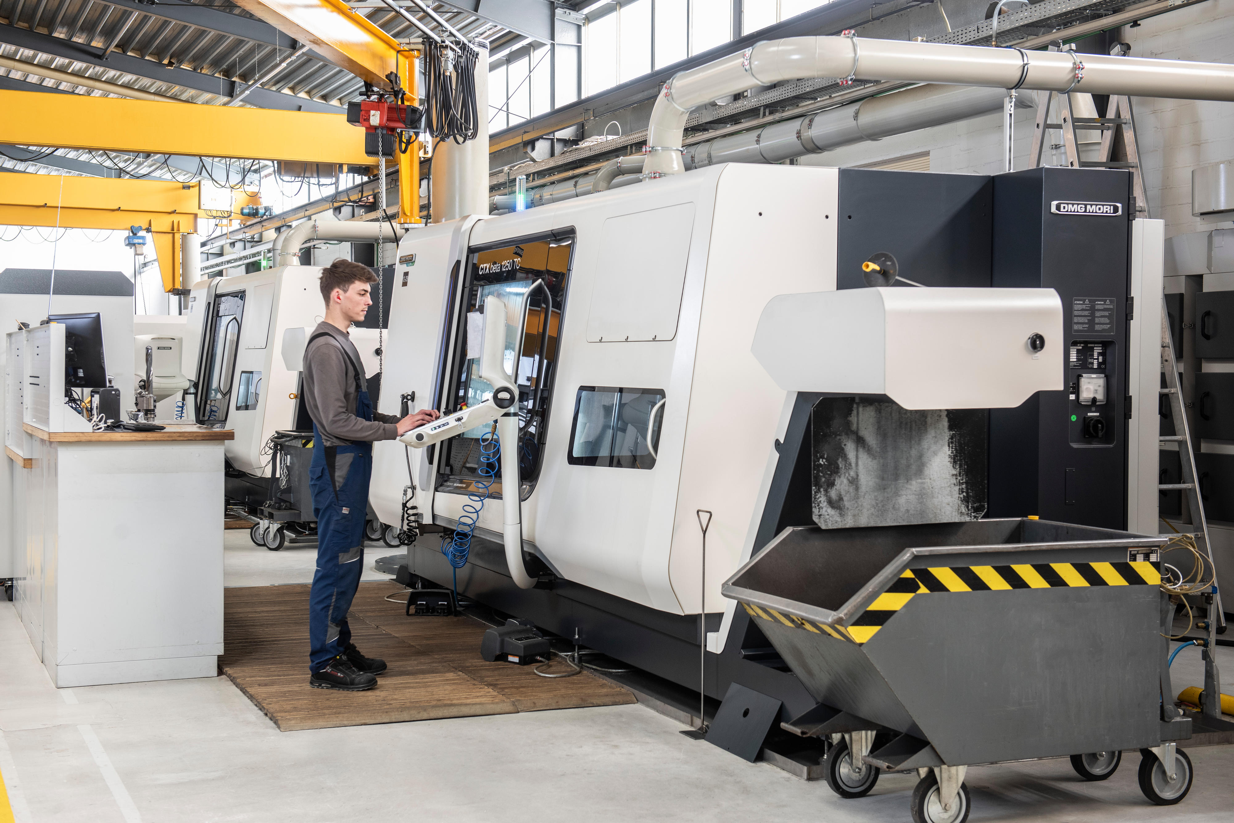 Perfectly controlled steam pressure for energy generation - DMG MORI