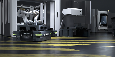 AMR 2000 - Workpiece handling automation system by DMG MORI - DMG MORI