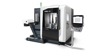 CNC milling machine setup - DMG MORI